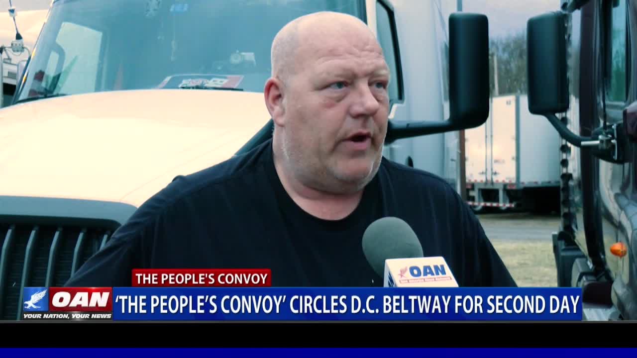 Awe-Inspiring Drone Footage of MASSIVE US Freedom Convoy is the LAST ...