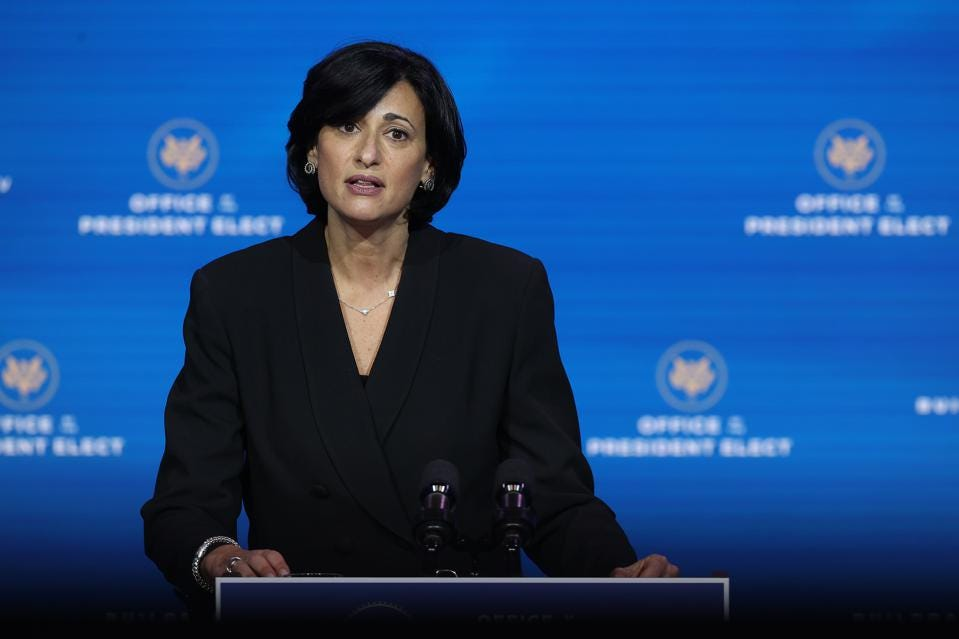 CDC Director Walensky Announces Major Agency Changes After Covid ...
